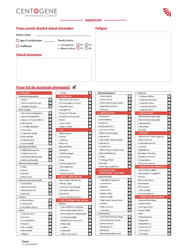 Centogene TRF PDF | PDF