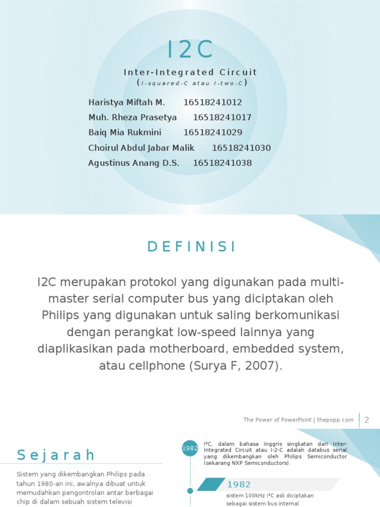 Antar Muka I2c - 1 | PDF | Komputer