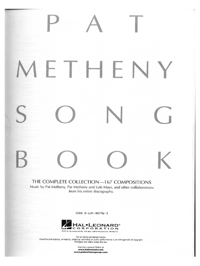 Metheney | PDF