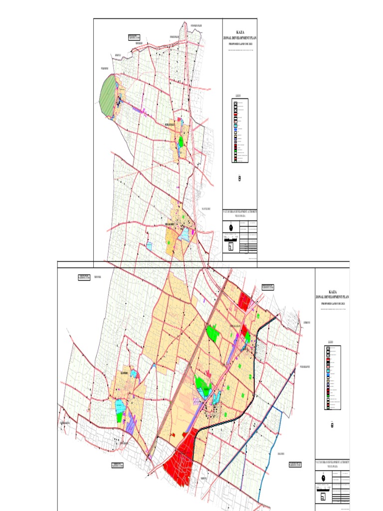 Kaza Proposed Land Develop Map | PDF