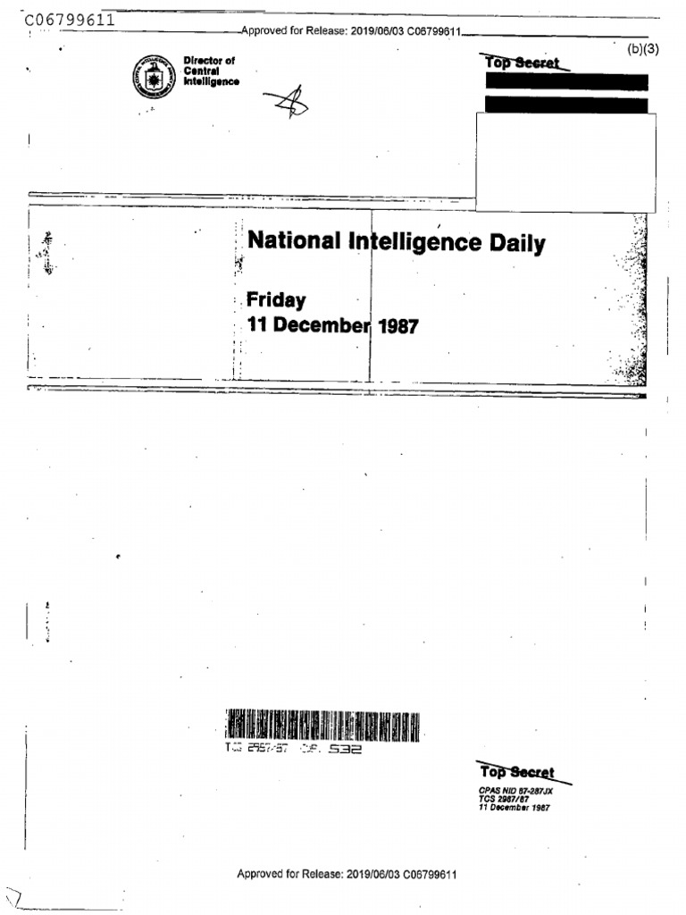 SCMP Copy of Declassified CIA Documents | PDF