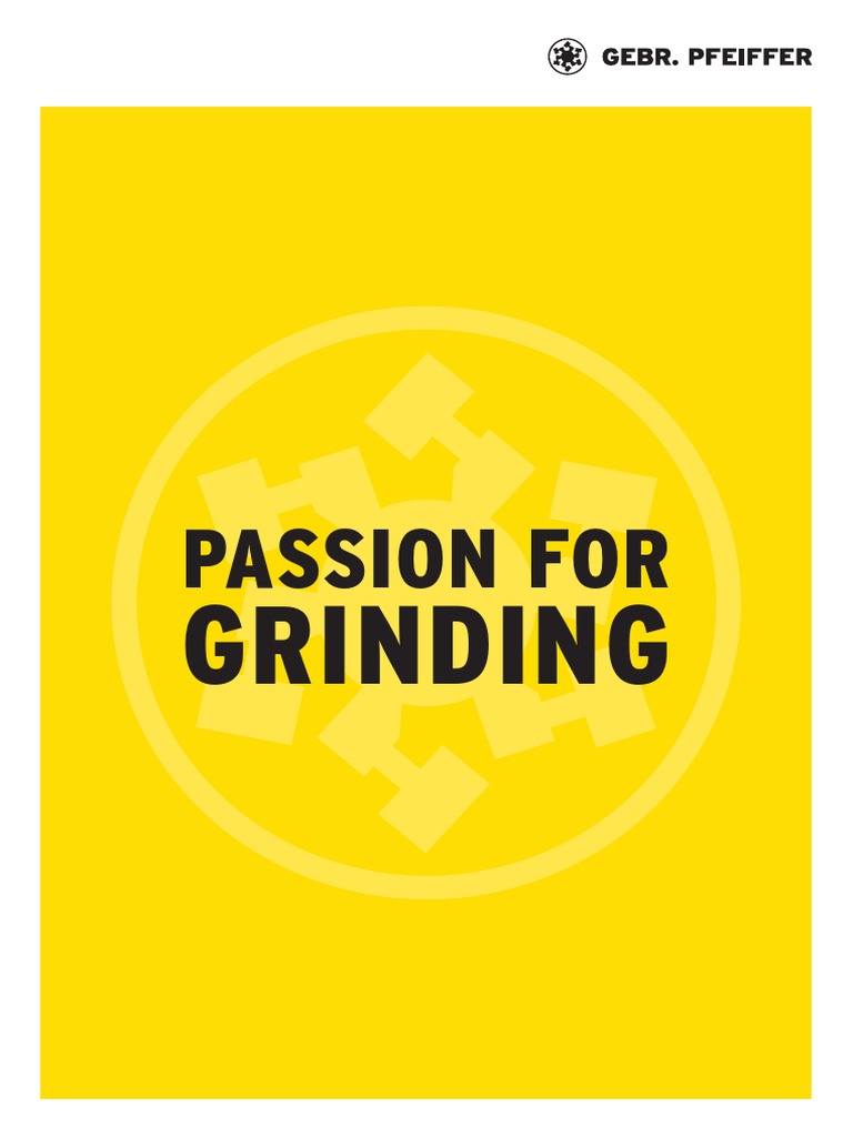 Gebr. Pfeiffer Brochure Passion For Grinding en | PDF | Cement ...