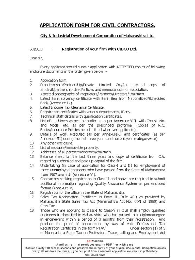 Application Form Civil | PDF | Verification And Validation | Audit