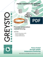 Thermistor Temperature Sensors Data Sheet | PDF | Duct (Flow) | Screw