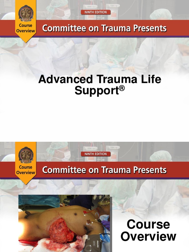 Advanced Trauma Life Support | PDF | Shock (Circulatory) | Spinal Cord ...