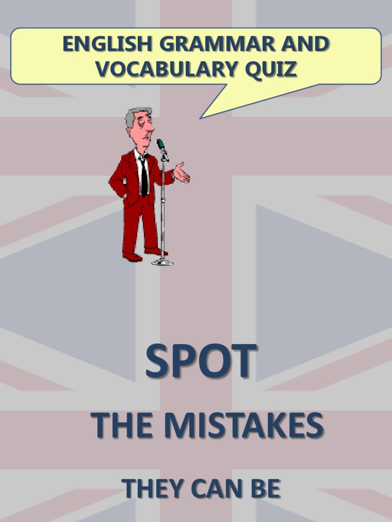 English Grammar and Vocabulary Quiz | PDF