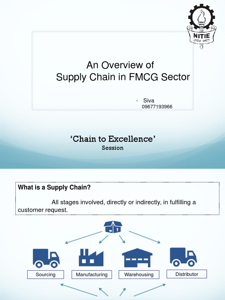 Supply Chain in FMCG Sector | PDF | Procurement | Supply Chain