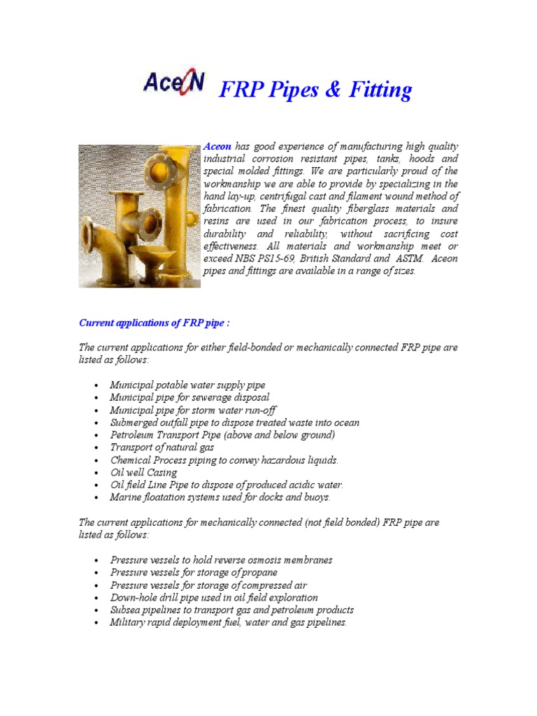 FRP | PDF | Fiberglass | Fibre Reinforced Plastic