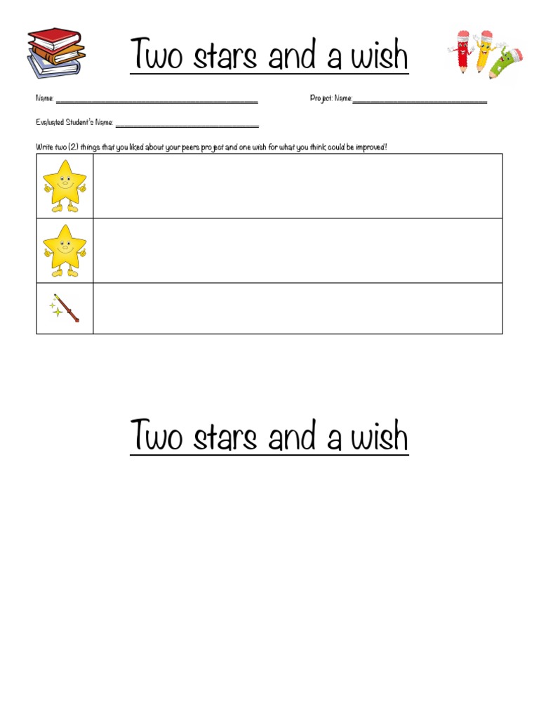 2 Stars and A Wish | PDF
