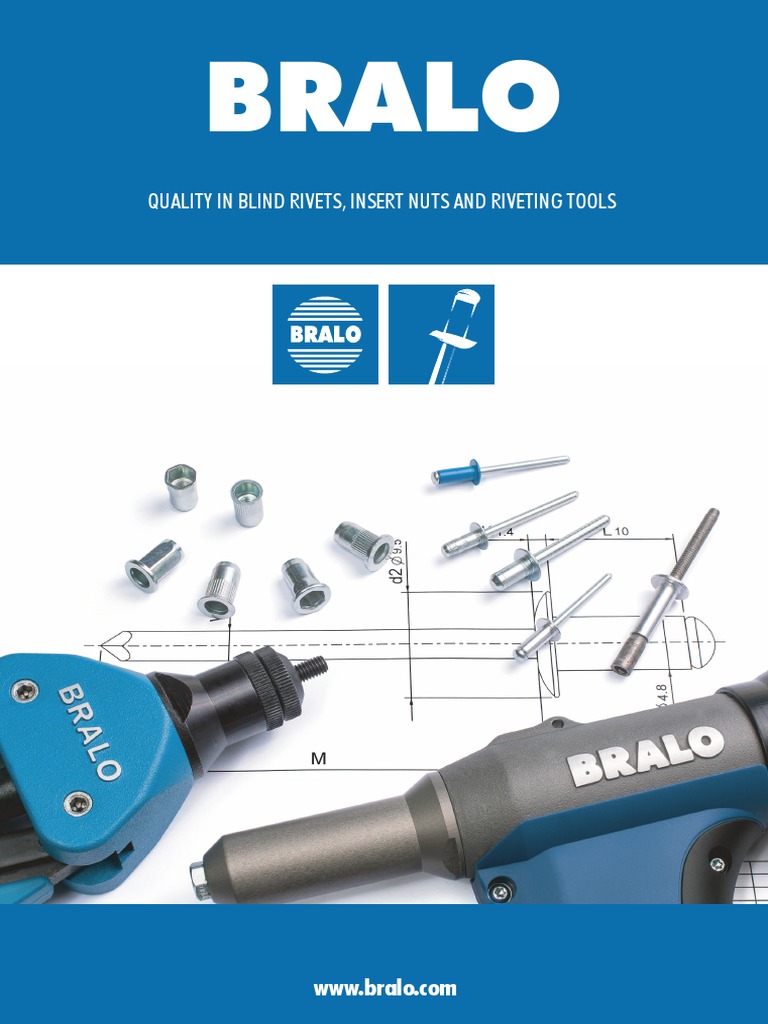 BRALO Industry Catalogue Dossier 2019 PDF | PDF | Rivet | Corrosion