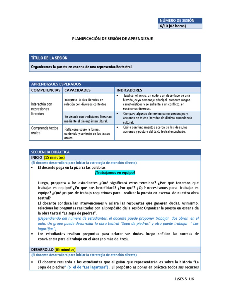 Organización de la Puesta en Escena Teatral | PDF | Teatro | Creatividad