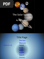 Detailed Lesson Plan in Science (Solar System) | PDF | Solar System ...