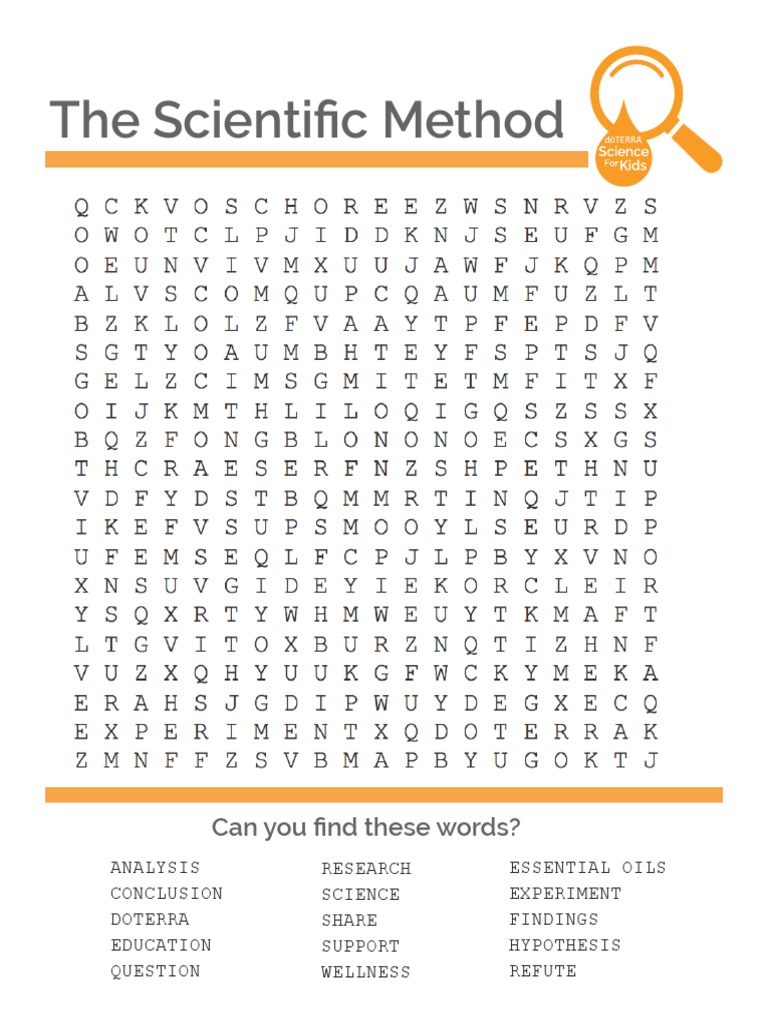 Science For Kids Scientific Method Activity | PDF