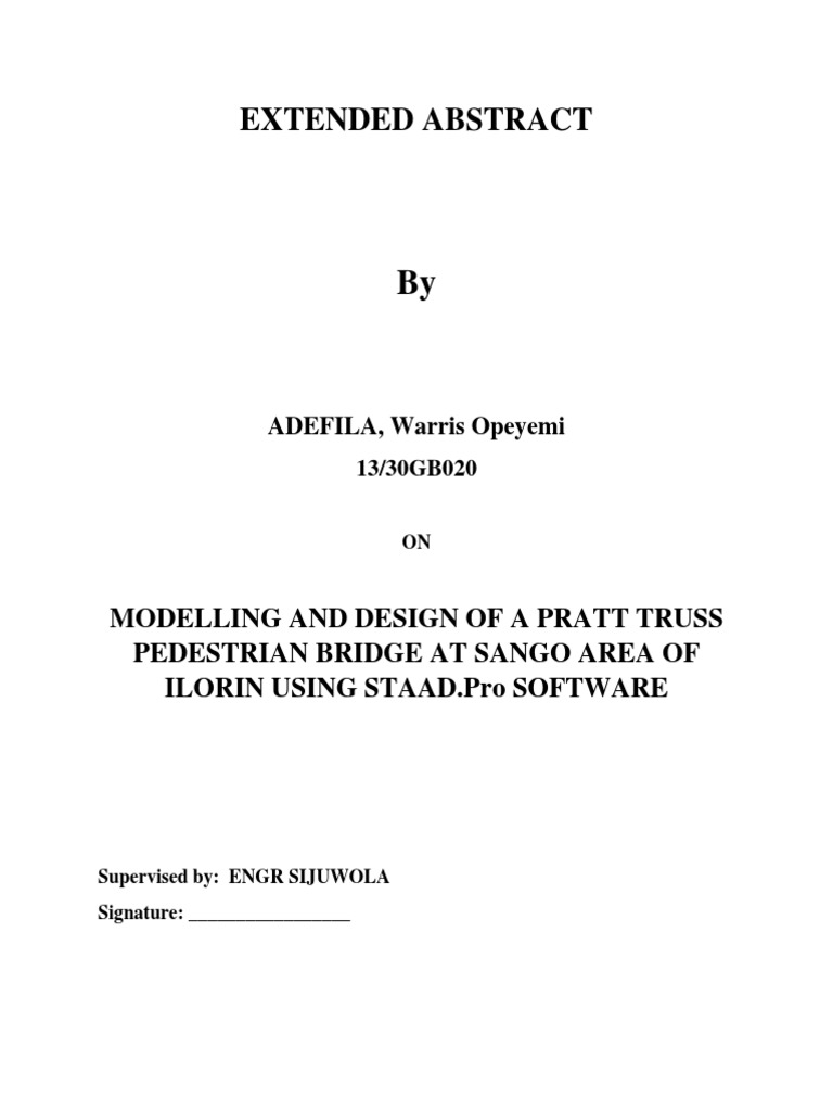 2nd Extended Abstract | PDF | Traffic | Road