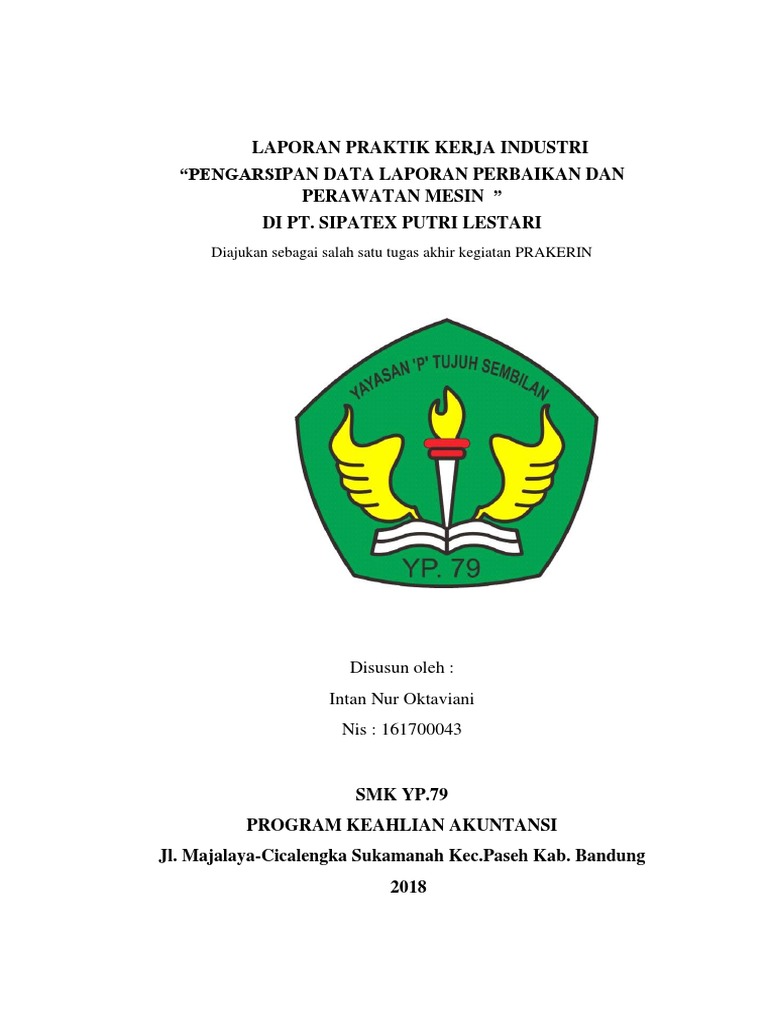 Pengarsipan Data Mesin di PT. Sipatex | PDF
