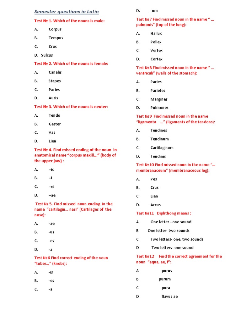 Avn - Latin | Download Free PDF | Blood Vessel | Inflammation