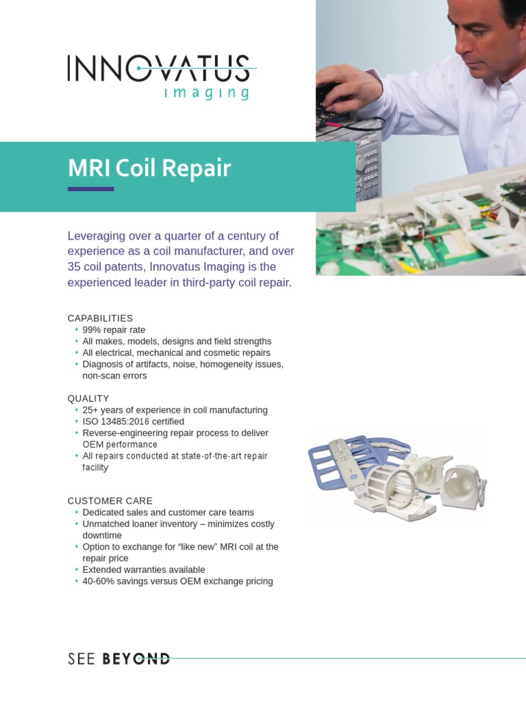 MRI Coil Repair Brochure | PDF