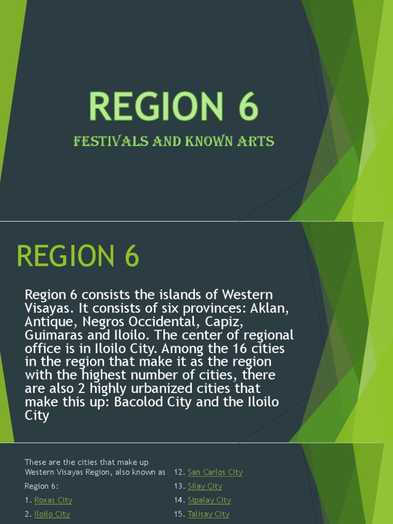 Contemporary Arts in The Region 6 | PDF