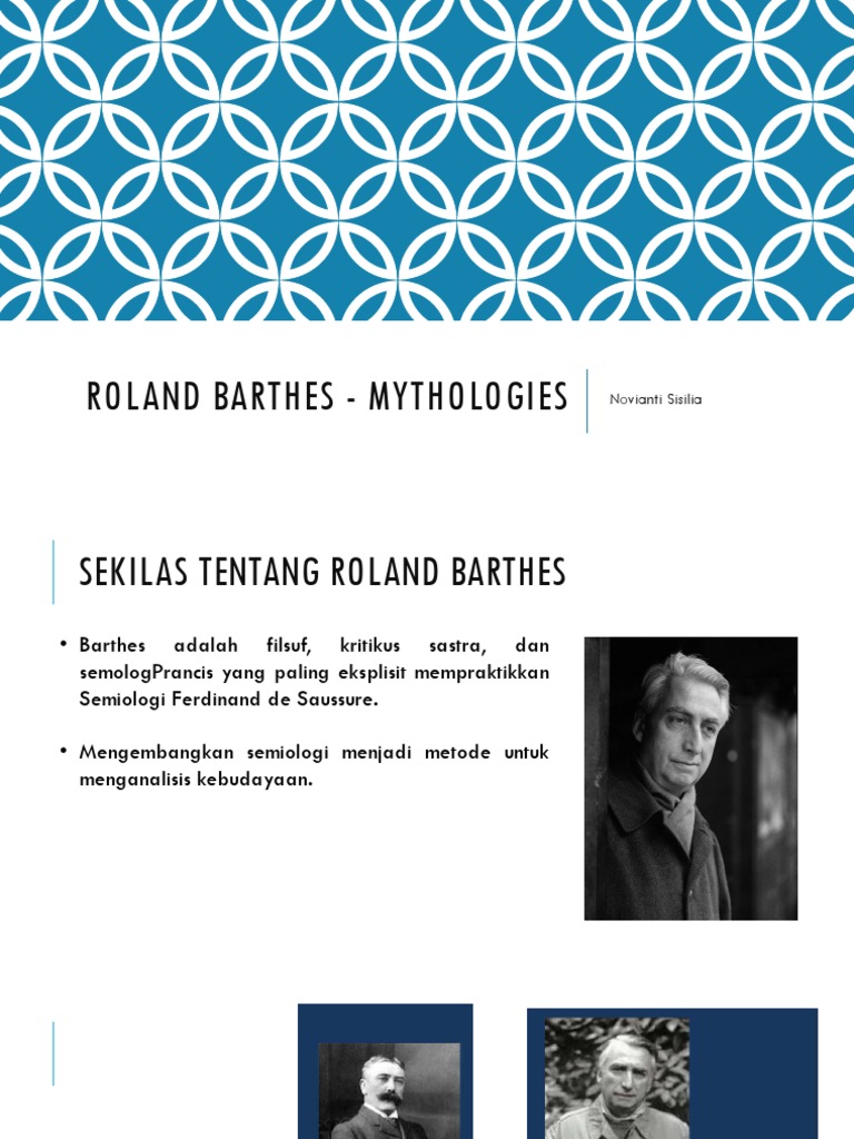 Roland Barthes - Mythologies | PDF