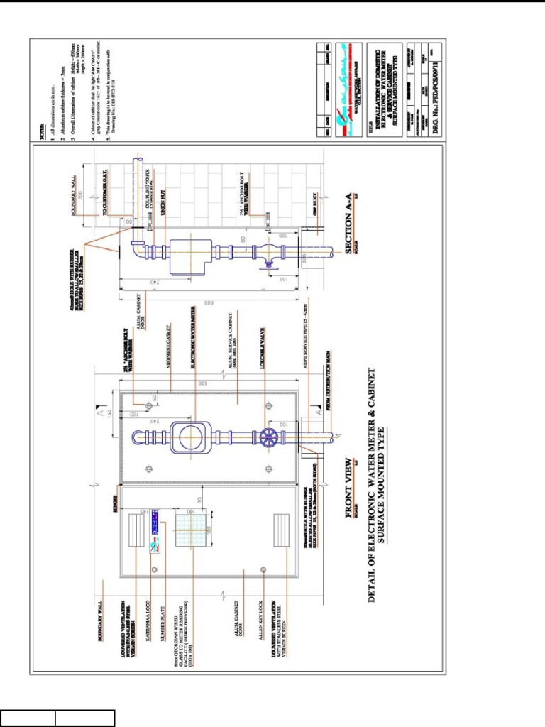 Cabinet Drawing | PDF