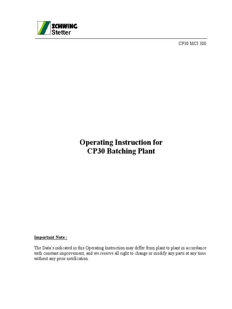 Cp30 Mci300 Manual (New) | PDF | Computer Keyboard | Rectifier