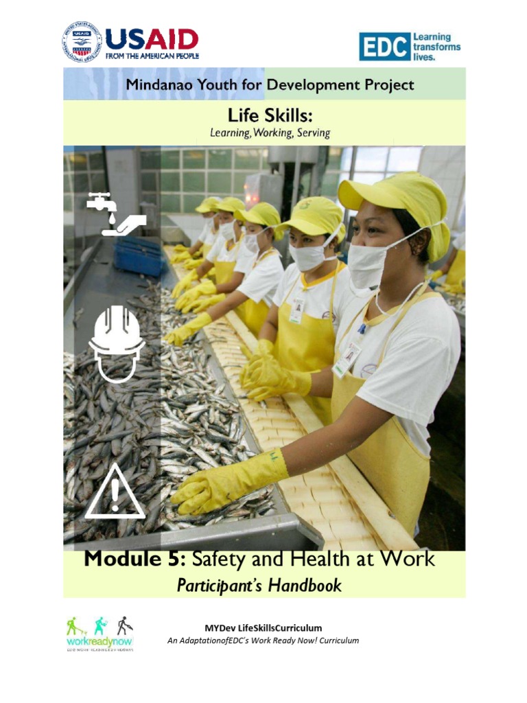 PH - Module 5 - Safety and Health at Work - FINAL - May 2017 PDF | PDF ...