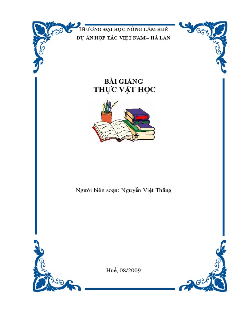 Thuc - Vat - Hoc - Nong Lam Hue PDF | PDF
