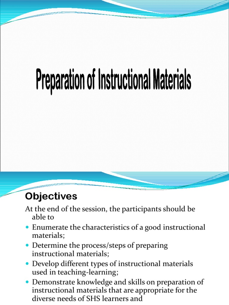 MTOT Session10 Instructional Materials | PDF | Lesson Plan | Learning