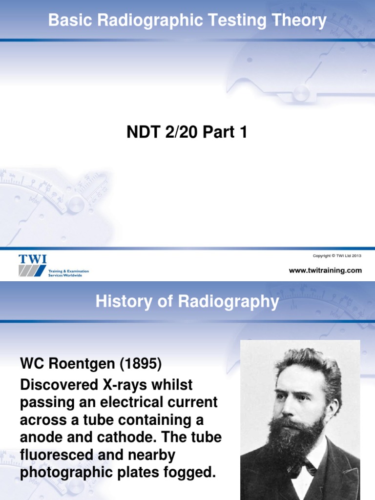 NDT 2-20 Part 1 (Theory) Ok | PDF | Radioactive Decay | Neutron