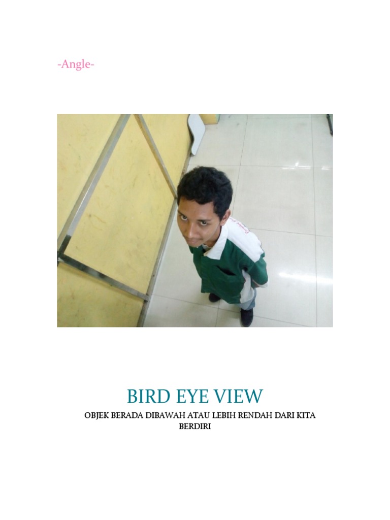 Teknik Sudut dan Ukuran Frame Fotografi | PDF