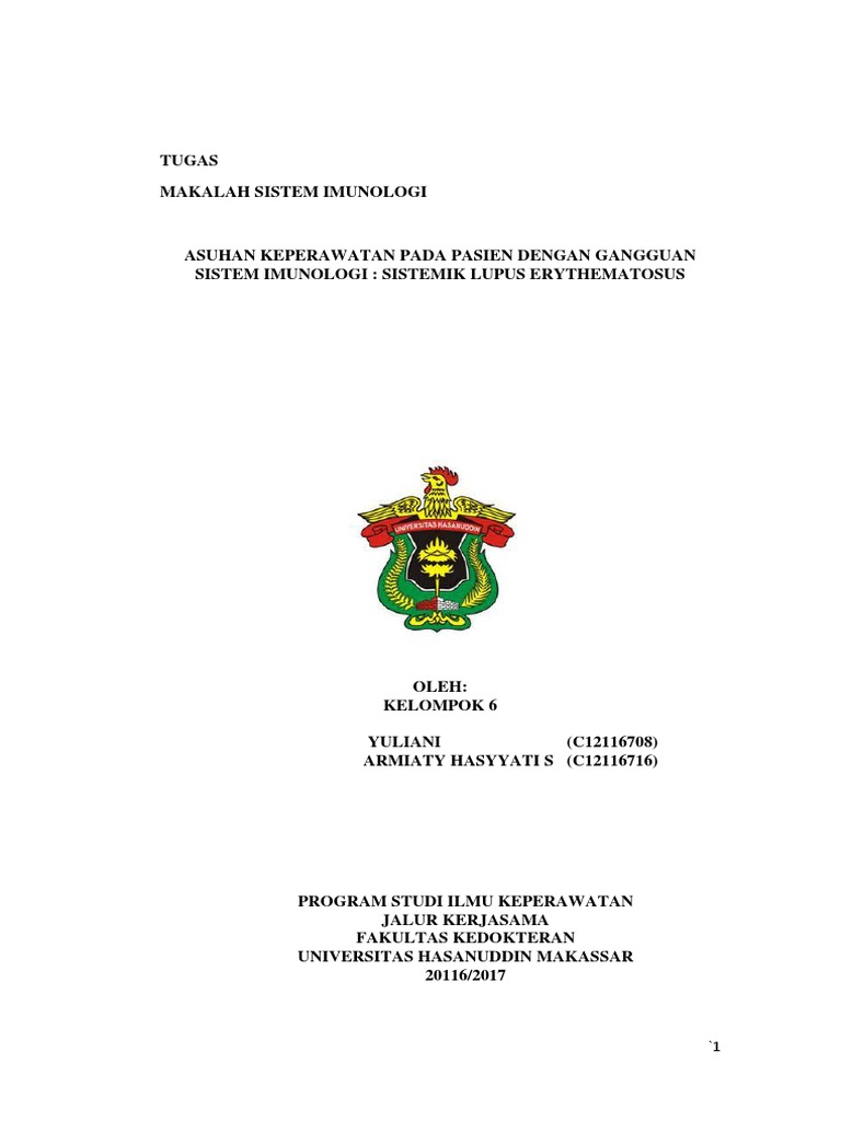 ASKEP Gangguan Sistem Imunologi SLE | PDF | Pengembangan Diri ...