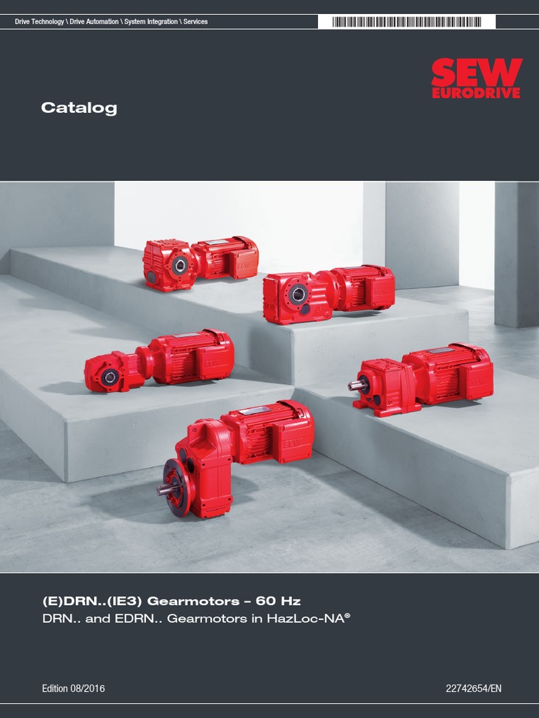 catalogo sew 2018.pdf | Electric Motor | Gear
