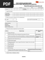 Post Office ATM and Net Banking Form | PDF | Automated Teller Machine ...