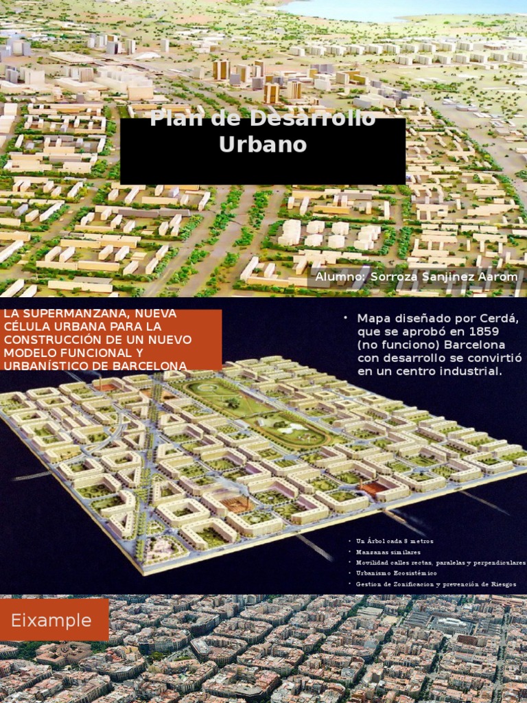 Plan de Desarrollo Urbano | PDF | Urbanismo | Planificación urbana