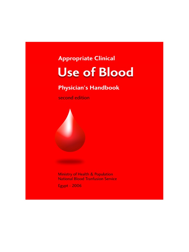 2006 - ACUB Handbook | PDF | Blood Transfusion | Blood Plasma