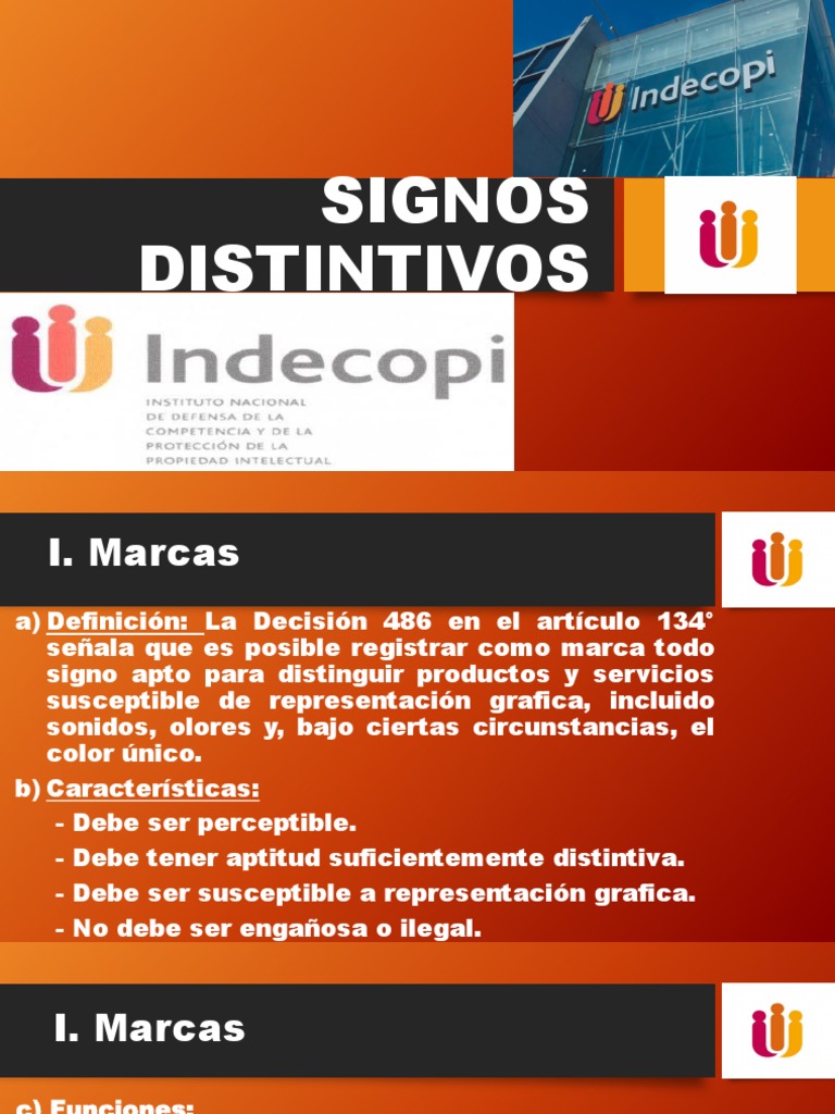 SIGNOS DISTINTIVOS Diapositivas | PDF | Business