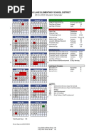 2025-2026 LISD Academic Calendar | PDF