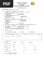 Calculus 1 Functions Q&A Guide | PDF | Function (Mathematics) | Asymptote