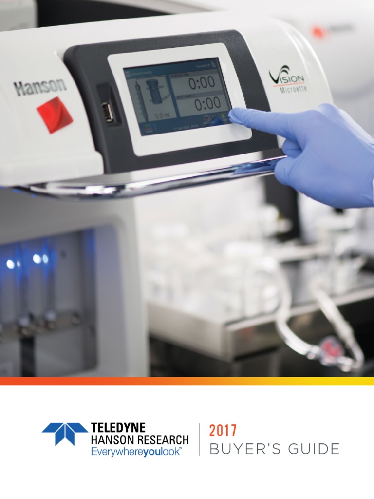 Hanson Buyers Guide 2017 | PDF | Automation | Software Testing