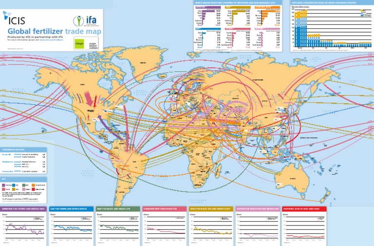 Icis Fert Map 2018 Sponsors-Ilovepdf-Compressed | PDF | Fertilizer ...