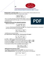 Testing Off Course Alarm: Restoring After Completing Test | PDF