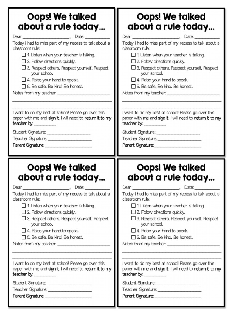 Behavior Alert | PDF