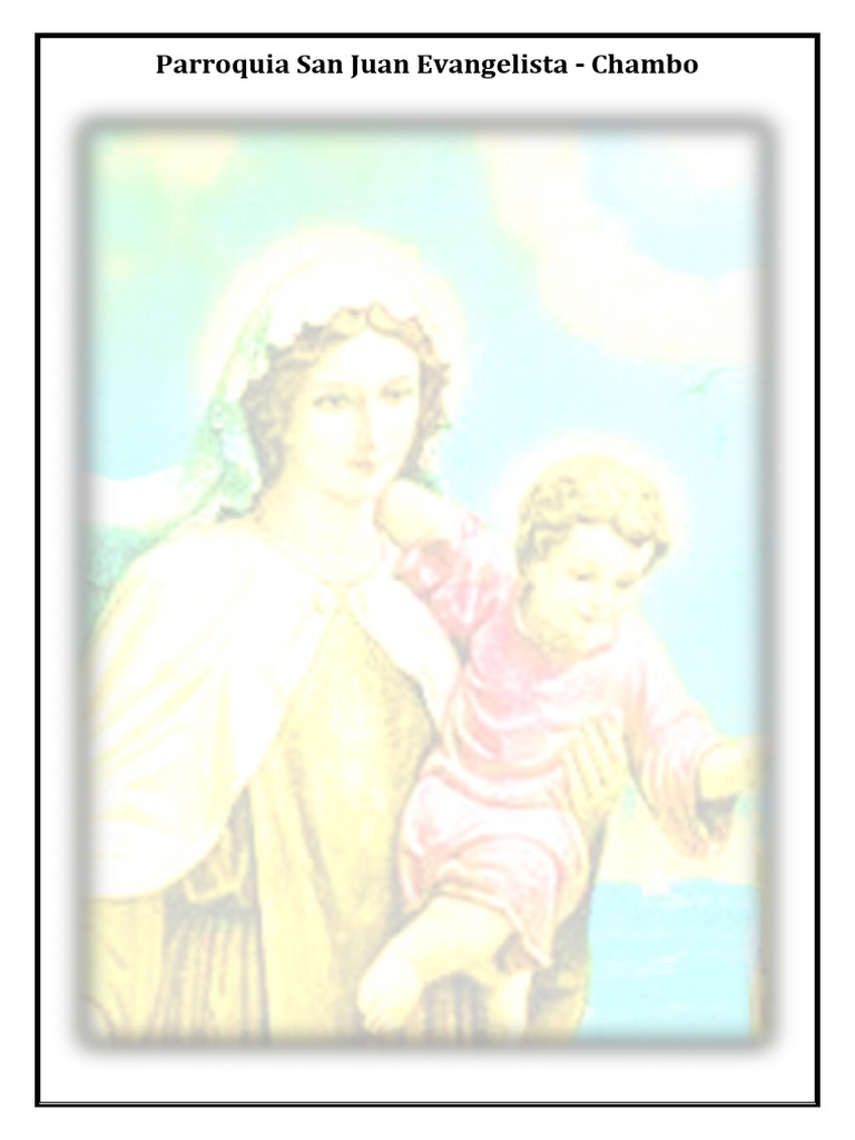 Canciones Virgen María | PDF | María, madre de Jesús | Oración