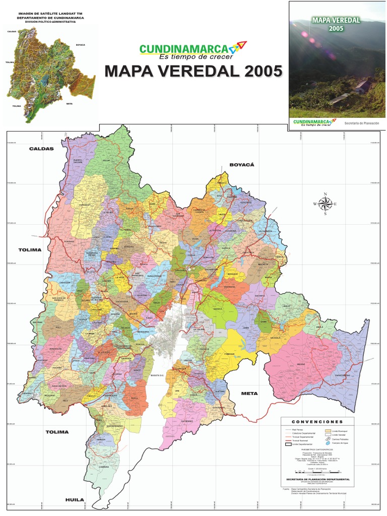 Mapa de Cundinamarca PDF | PDF