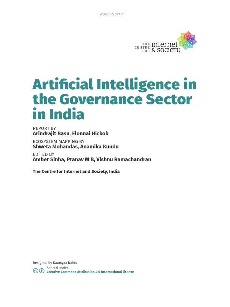 AI in India | PDF | Artificial Intelligence | Intelligence (AI) & Semantics