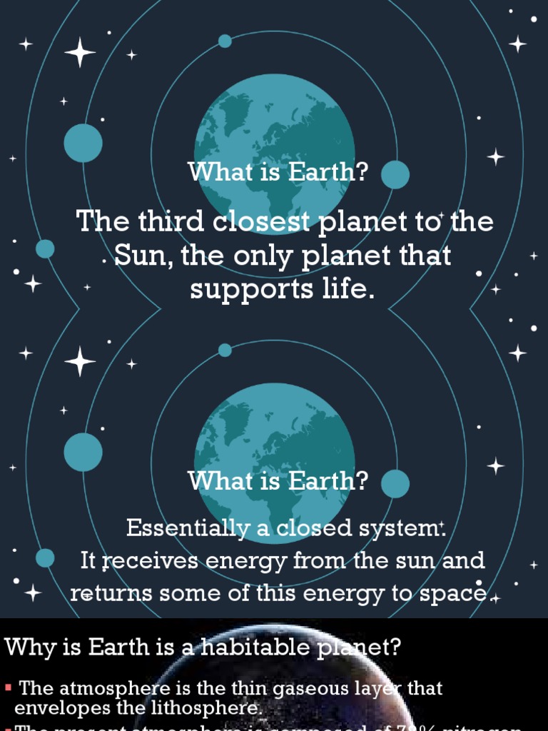 What Is Earth?: The Third Closest Planet To The Sun, The Only Planet ...