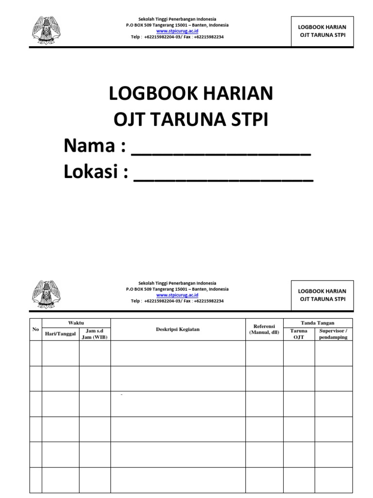 Logbook Harian OJT | PDF