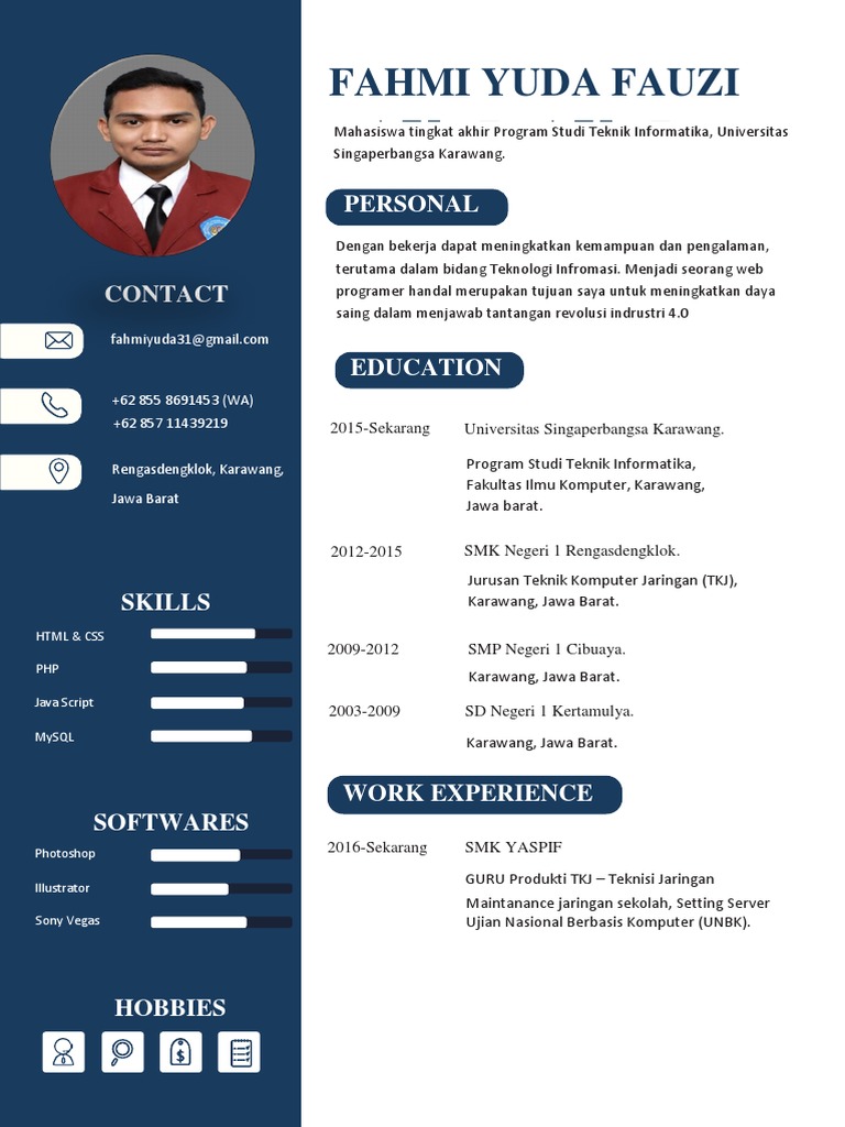 CV Fahmi Yuda | PDF