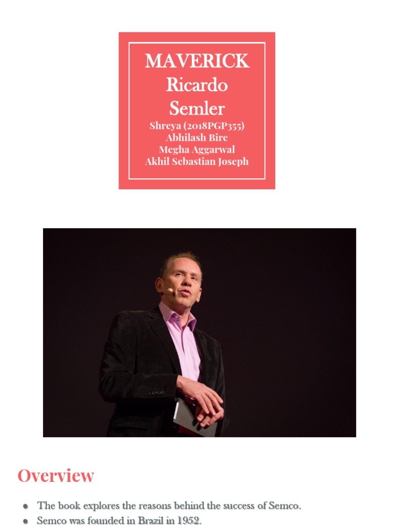 Maverick - Book Review | PDF | Employment | Economies