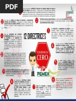 13 Directrices de Cero Tolerancia de Pemex | PDF